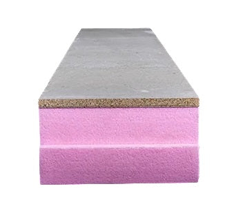 XPS Sockelplatte 10mm grau + XPS 100mm 1250x300x110mm (Rd Wert 2.85 m² ...
